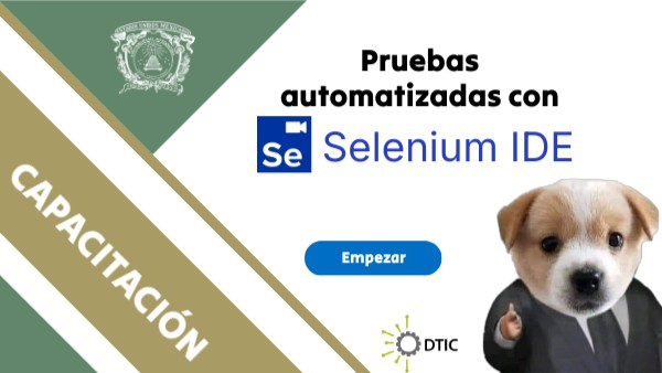CAPACITACIÓN - SELENIUM IDE
