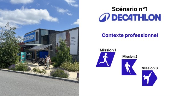 Scénario 1 Décathlon | Genially