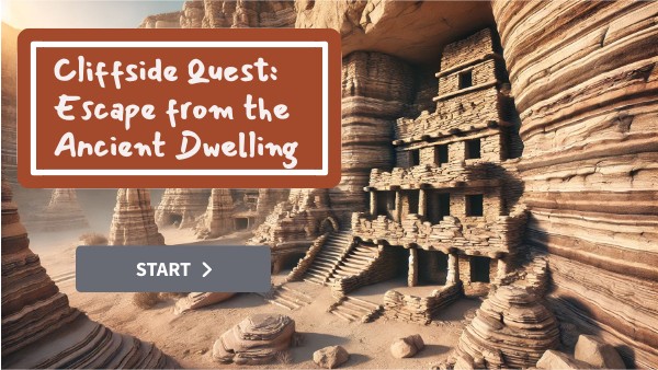 Cliffside Quest: Escape from the Ancient Dwelling