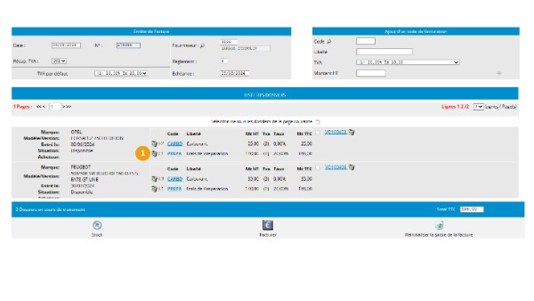 Modification code de facturation | Genially
