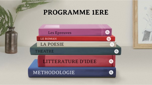 Programme 1ère