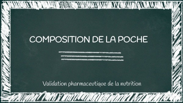 Composition de la poche | Genially