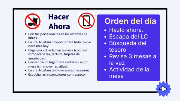 Spanish- TMS LC Orientation 2024 Escape | Genially