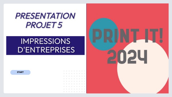 Présentation du projet 5