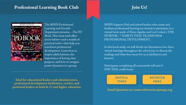 PD Book Study Invite