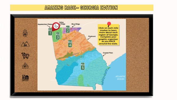Amazing Race- Georgia Edition- Regions