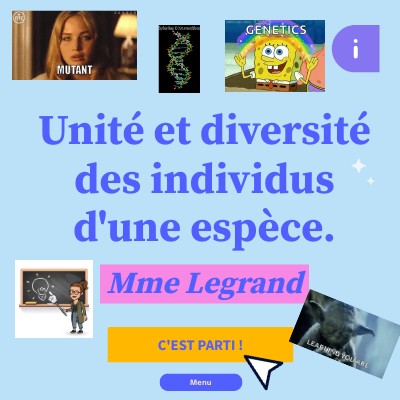 Génétique - Mme Legrand | Genially