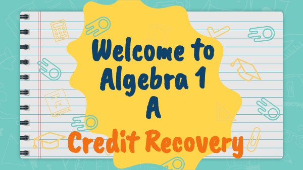 CR A1 Course Landing Page