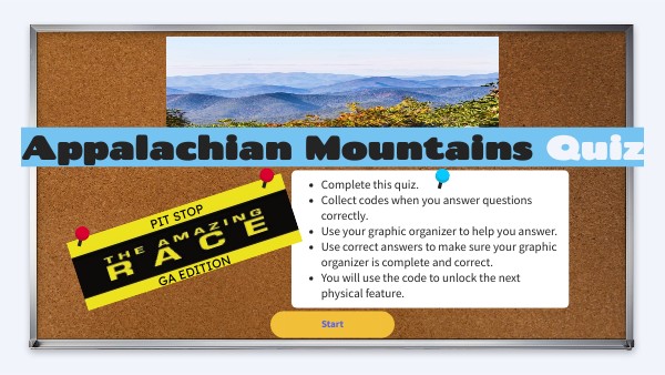 Appalachian Mountains Quiz