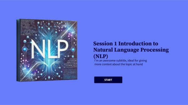 Session 1 | Genially