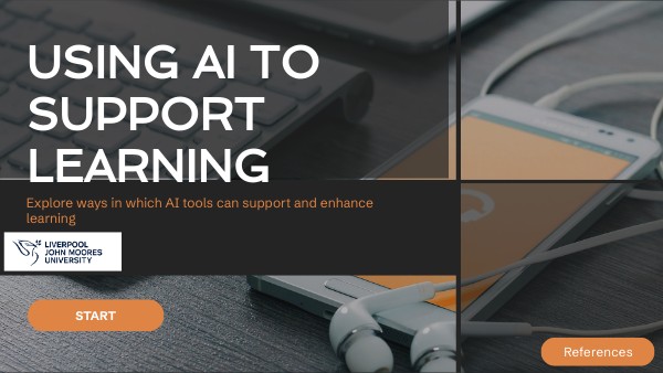 LJMU - Supporting Learning with AI | Genially