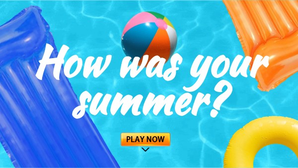 My Summer Holiday | Genially