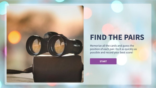 Self-Care - Find The Pairs | Genially