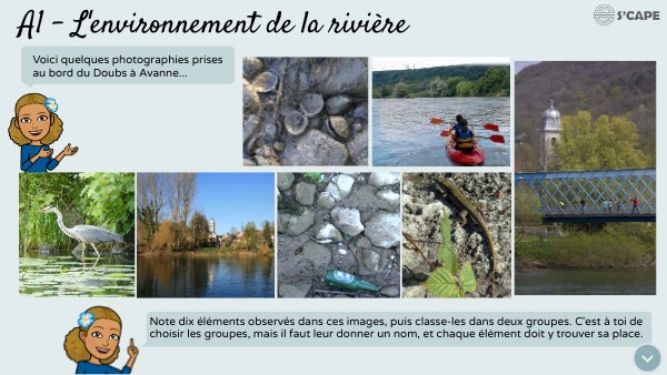 A1 - L'environnement de la rivière | Genially