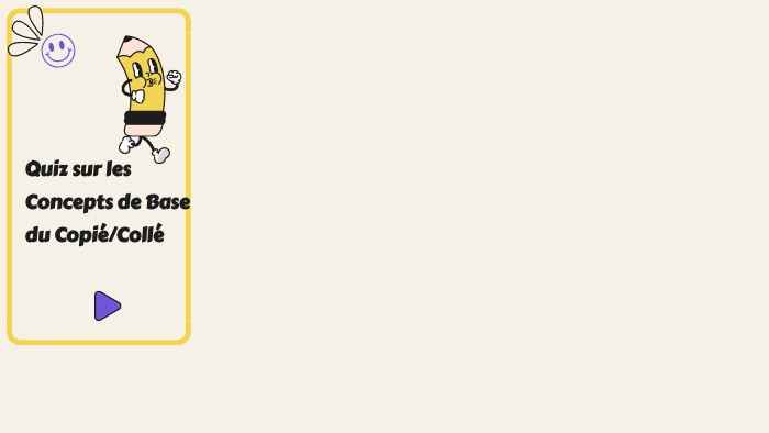 Approche copier/coller