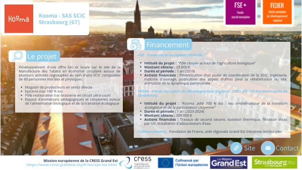 Portraits projets EU ESS