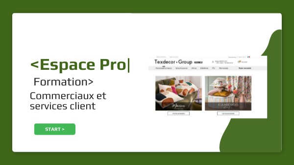 Espace Pro - Formation | Genially