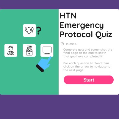 HTN Protocol Quiz