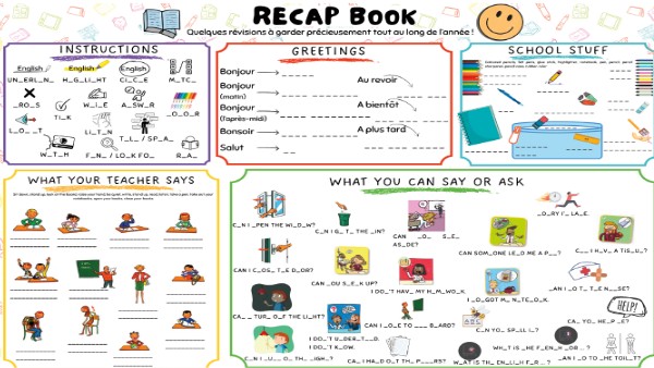 RECAP BOOK RENTREE
