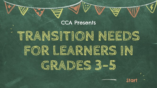 Elementary School Transition Needs