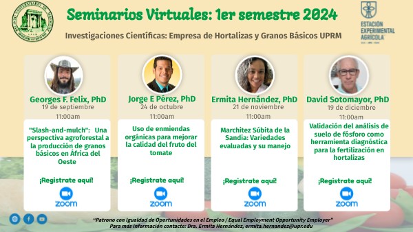Serie de Seminarios Hortalizas 2024
