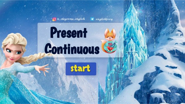 Copy - Frozen - Present Continuous