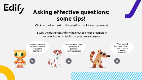 Tips to craft effective questions