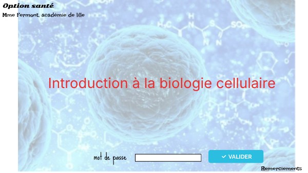 Biologie cellulaire | Genially