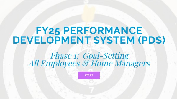 FY25 PDS Phase 1 Goal-Setting | Genially
