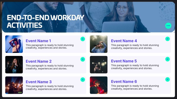 Activities End-to-End | Genially