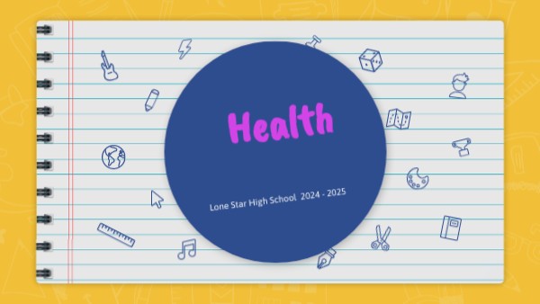Health Syllabus 2024-2025 | Genially