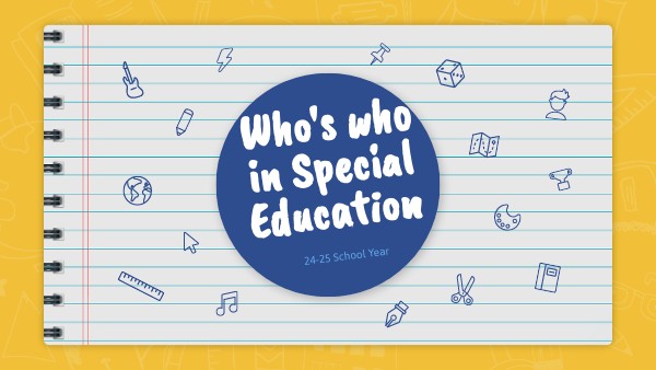 CCA Special Education Who's who