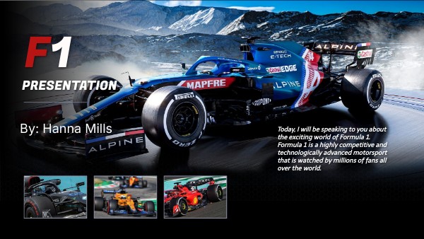 Formula 1 :) | Genially