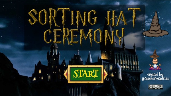 SORTING HAT CEREMONY | Genially