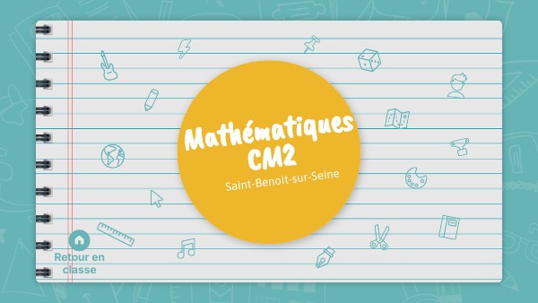 Cours Maths CM Sommaire