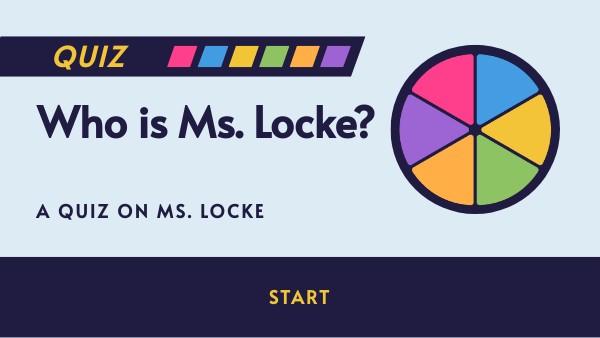 Who is Ms. Locke?