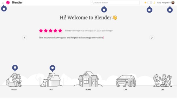 Blender Map