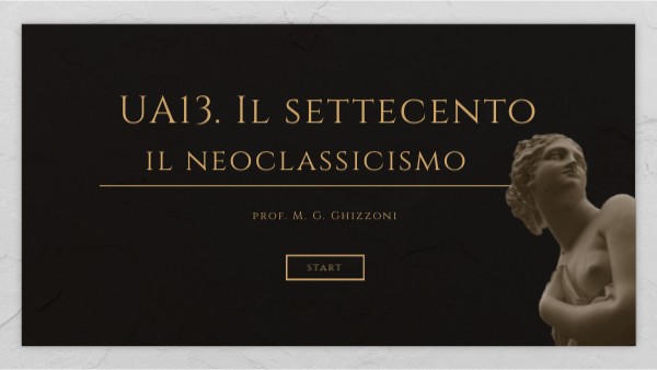 AU13. Il SETTECENTO.