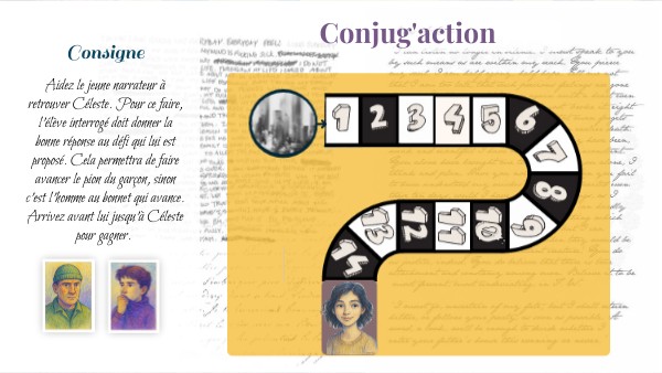 Jeu - Conjug'action ( le passé simple et l'imparfait) | Genially