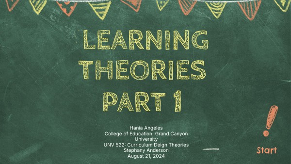 Animated Chalkboard Learning Unit