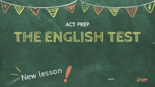 Animated Chalkboard Learning Unit | Genially