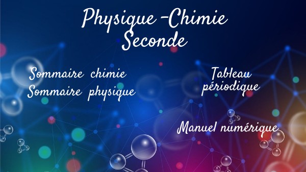 SECONDE 2024-2025 | Genially