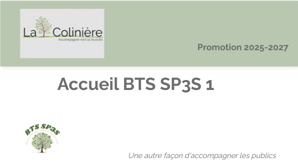 Accueil BTS 1