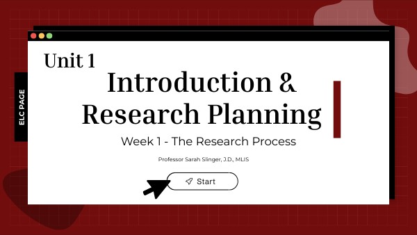 JURI4072 Class 1 | Genially