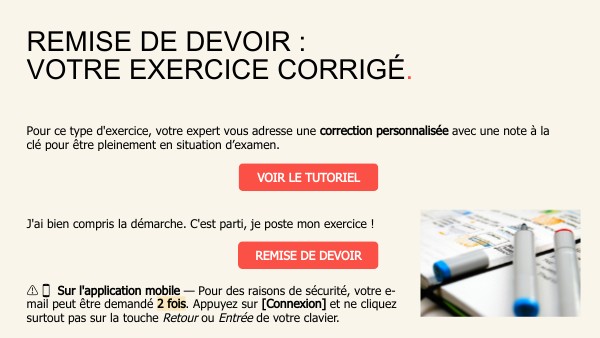RU - Remise de devoir corrigé | Genially