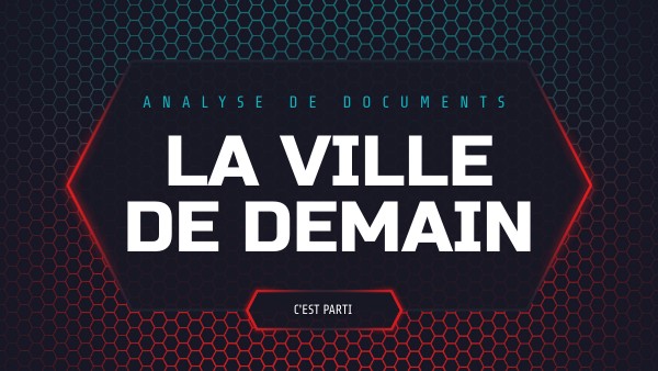 La ville de demain (6èmes) | Genially