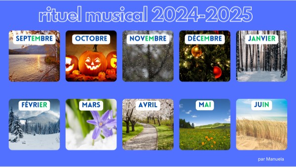 Rituel 2024-2025 // Période 1 | Genially