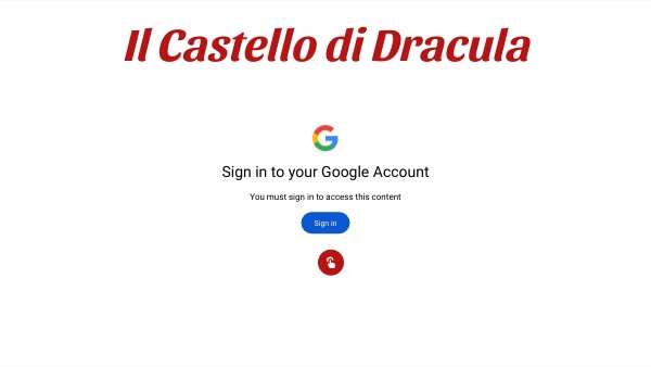 Il Castello di Dracula | Genially