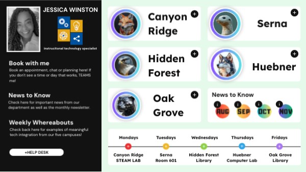 Winston 24-25 Booking Site | Genially