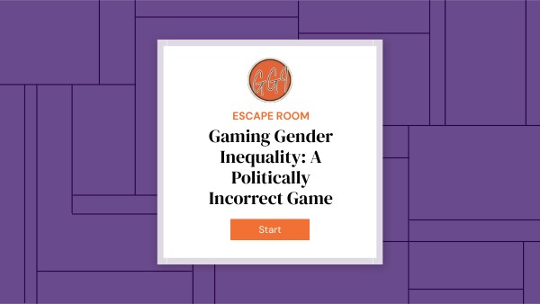Gaming the Gender Inequality: A Politically Incorrect Game | Genially